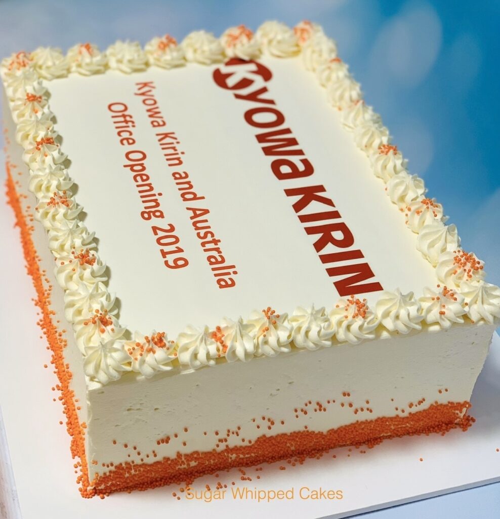 Large Custom Image Rectangular Slab - Sugar Whipped Cakes Website