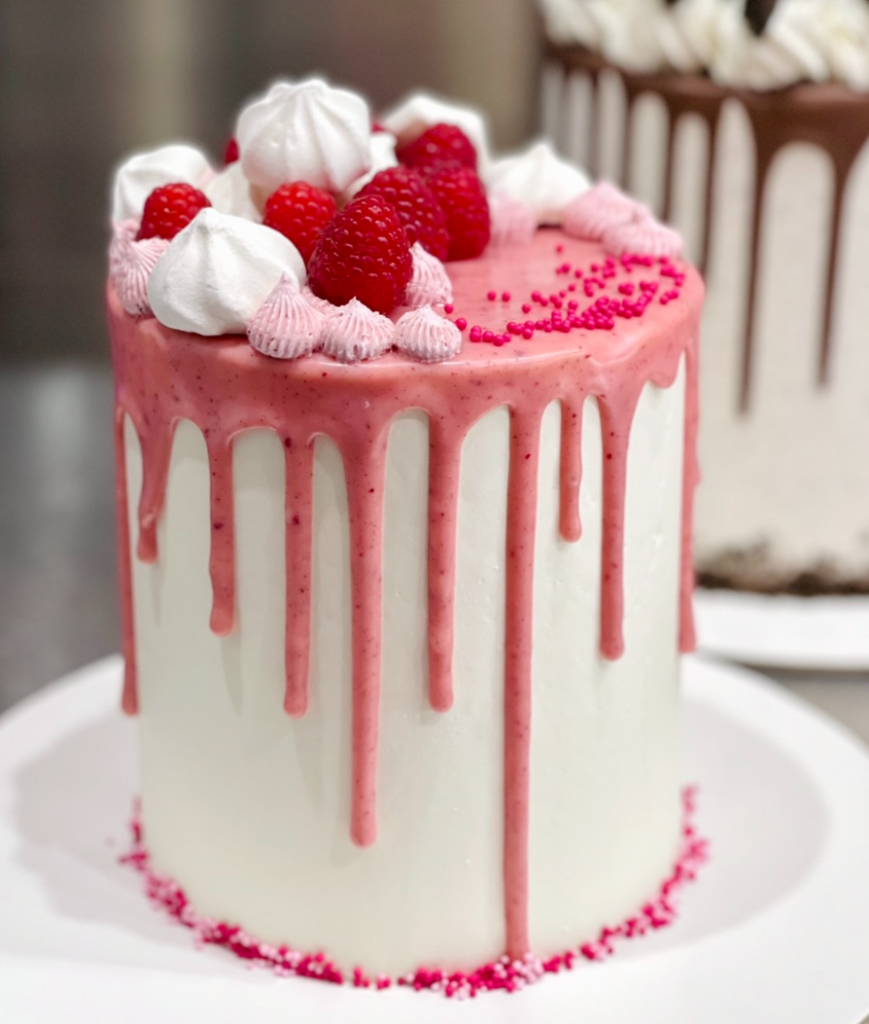 Raspberry Ripple Cake - Sugar Whipped Cakes Website