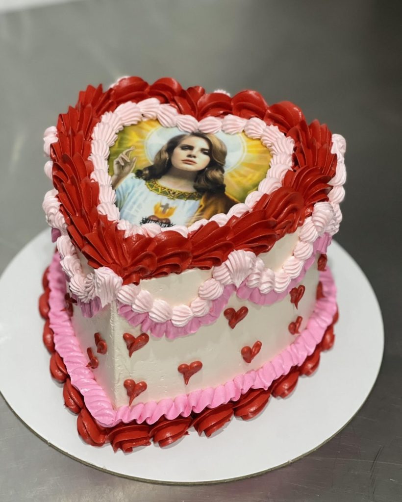 Edible Image Heart Cake - Sugar Whipped Cakes Website