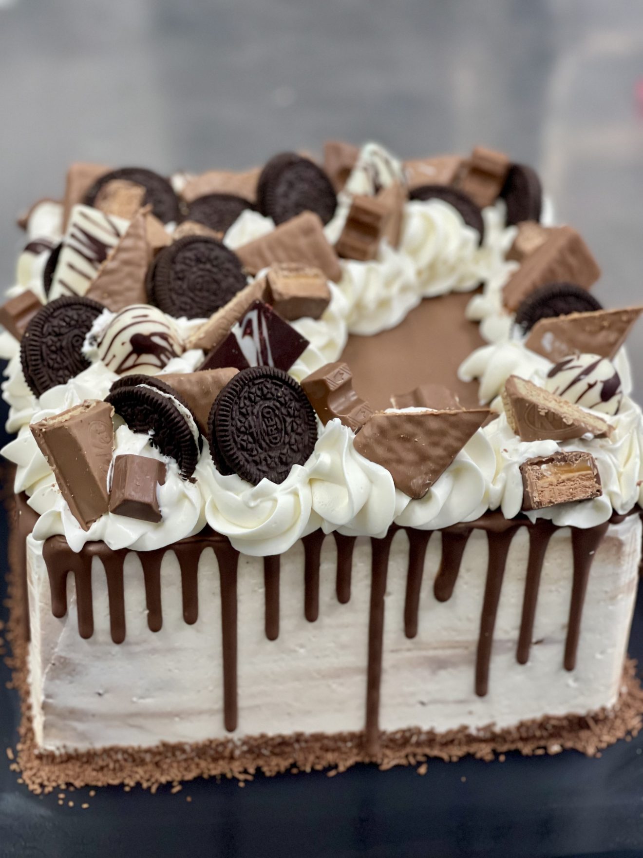 Choc Favourites Slab Cake - Sugar Whipped Cakes Website