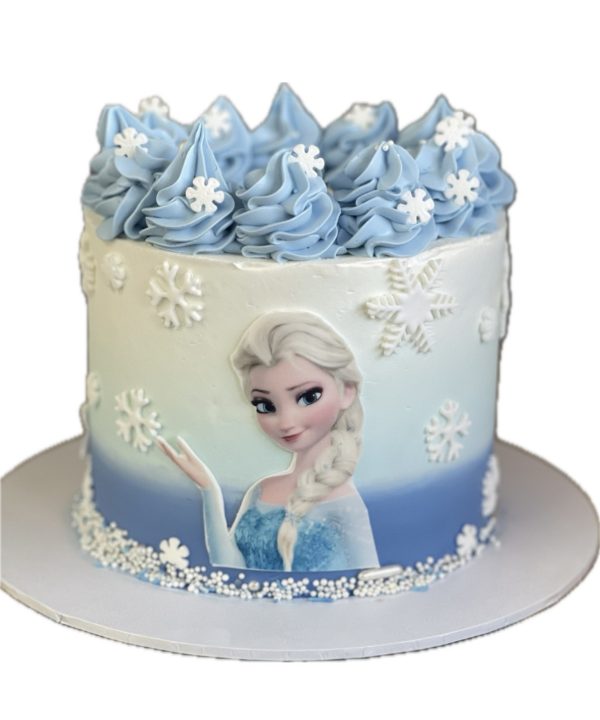 Frozen Elsa themed cake - Sugar Whipped Cakes Website